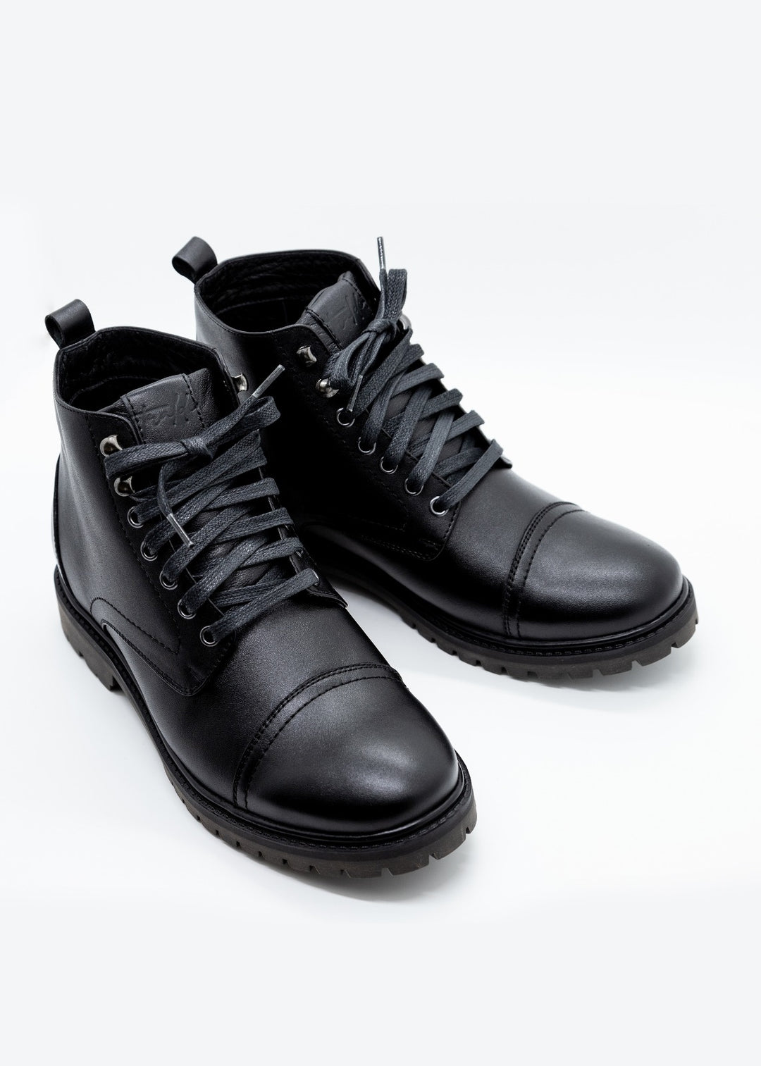 Tasko Negro +7cm – Traldi Shoes