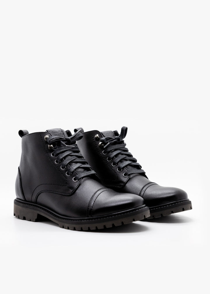 Tasko Negro +7cm – Traldi Shoes